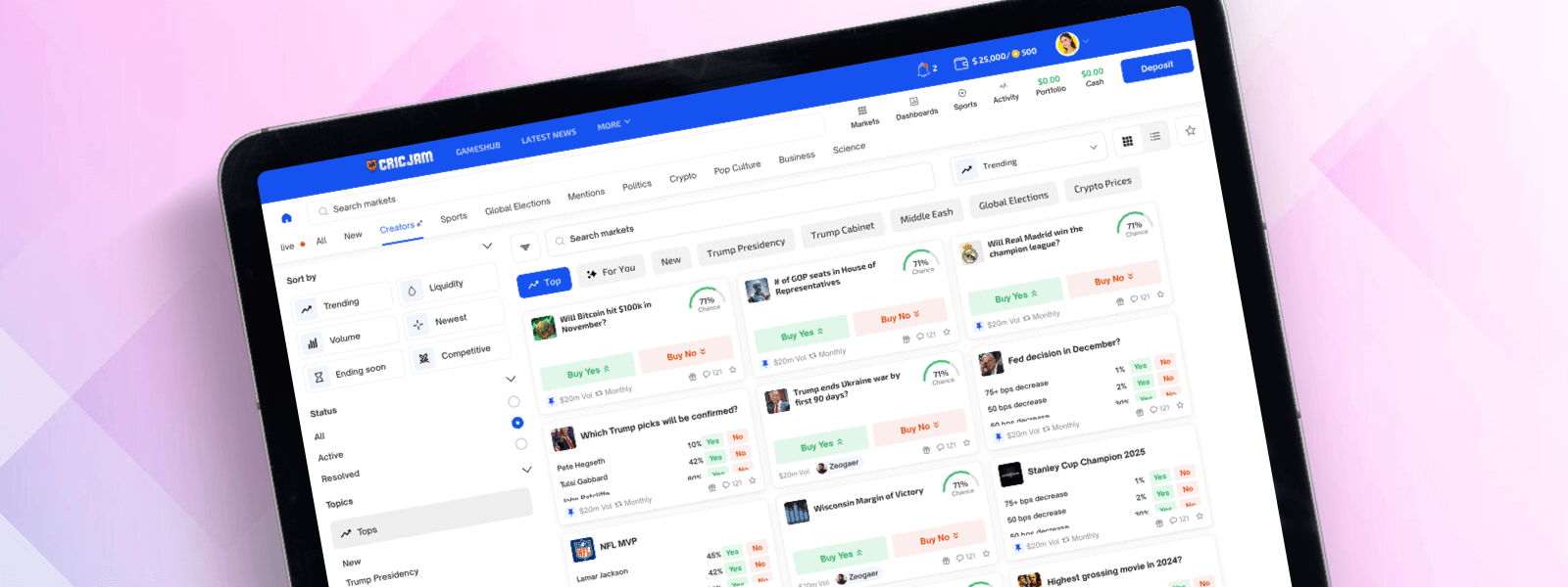 PolyMarket Clone App Development | Polymarket Clone Solution